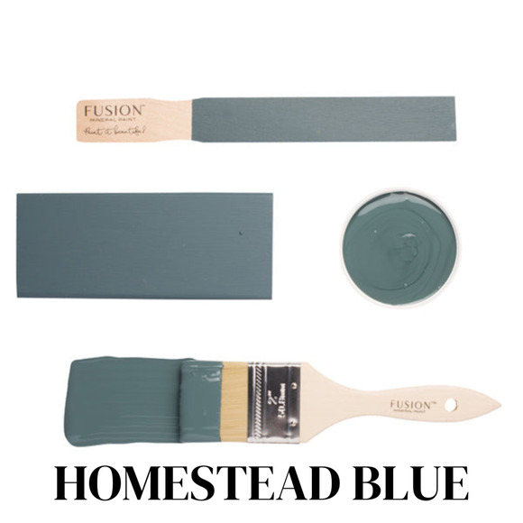 Fusion Mineral | Art | Homestead Blue Fusion Mineral Paint 50 Ml ...